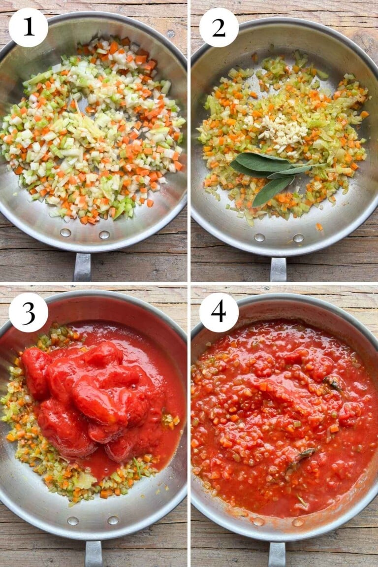 Trippa Finta (Fake Tripe in Tomato Sauce) - Inside The Rustic Kitchen