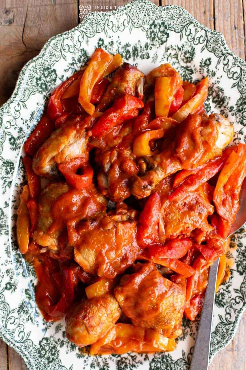 Pollo ai Peperoni alla Romana (Roman Chicken and Peppers) - Inside The ...