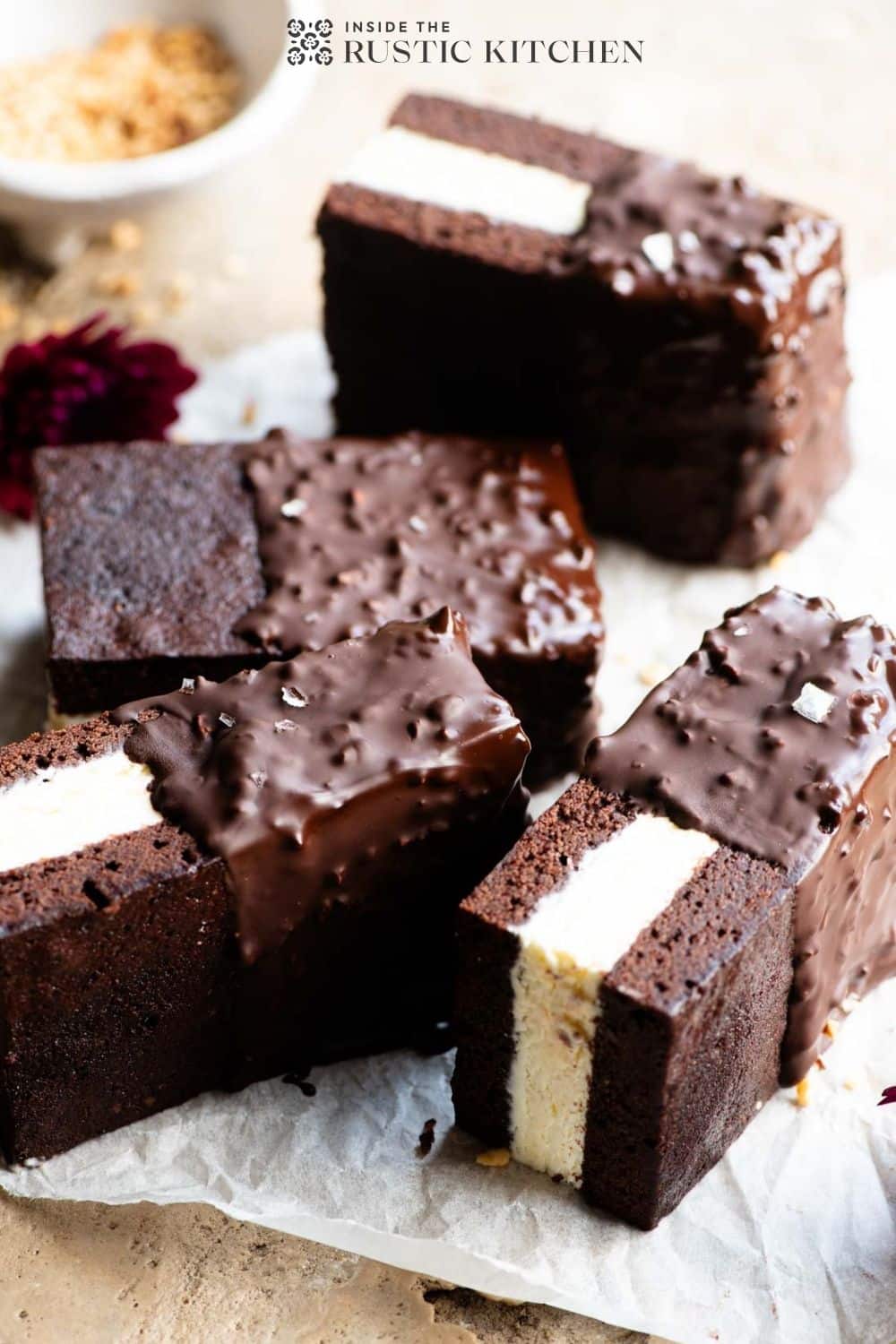 Italian Ice Cream Sandwiches (Gelato Biscotto) - Inside The Rustic Kitchen
