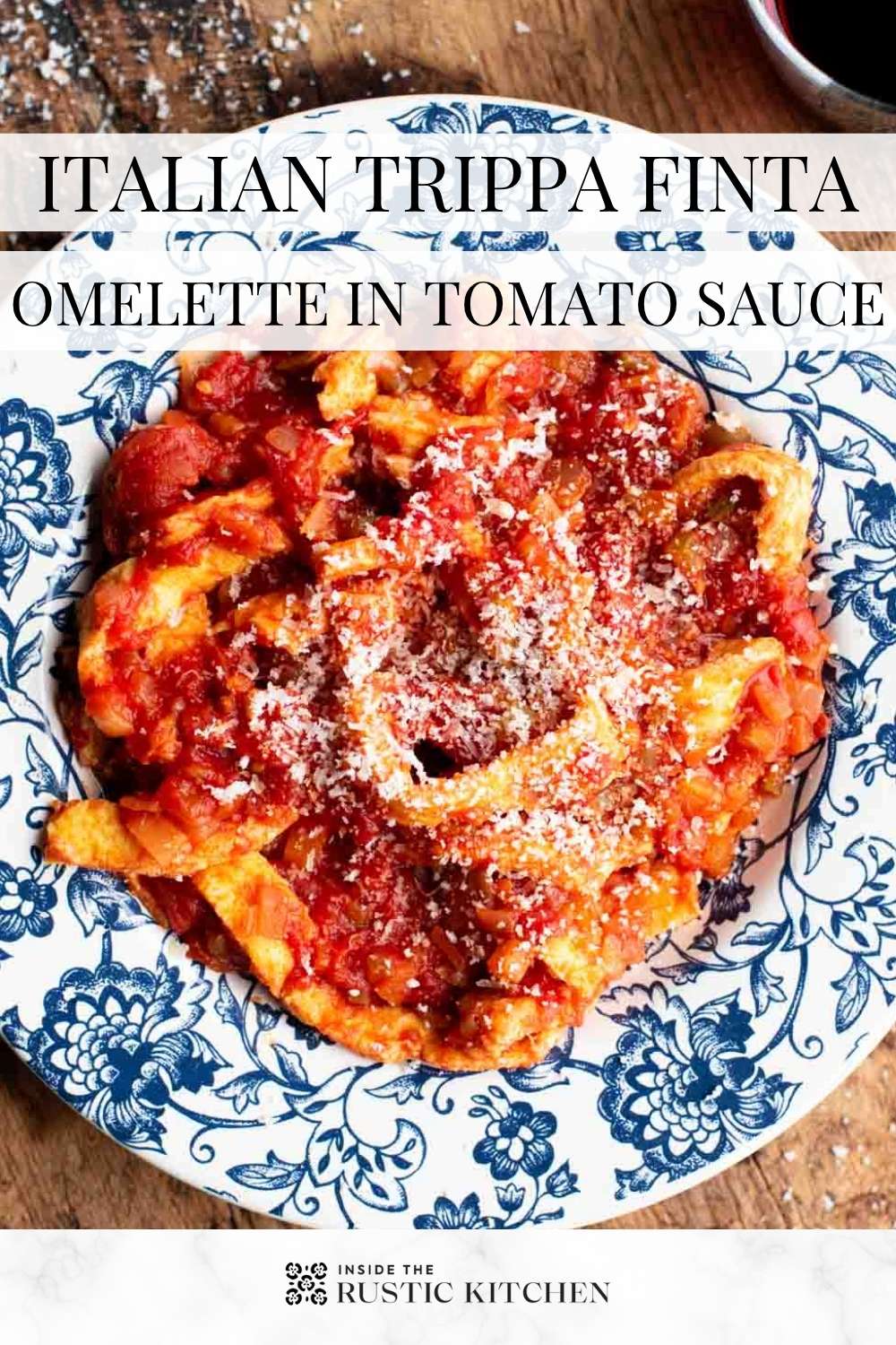 Trippa Finta (Fake Tripe in Tomato Sauce) - Inside The Rustic Kitchen