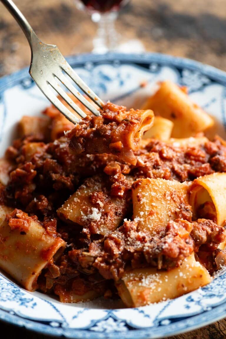 Piedmontese Hazelnut ragu - Inside The Rustic Kitchen