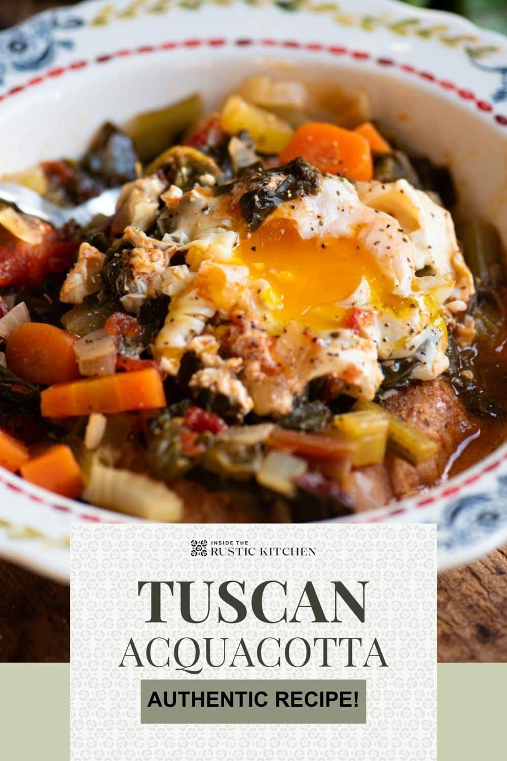 Acquacotta (Tuscan Vegetable Soup with Poached Eggs) - Inside The ...