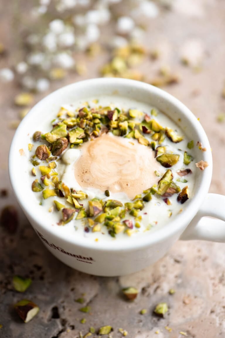 Pistachio Affogato - Inside The Rustic Kitchen